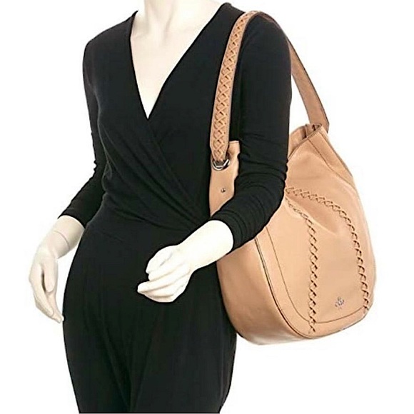 orYANY | Bags | Nwt Oryany Luxury Nude Leather Hobo Shoulder Bag ...